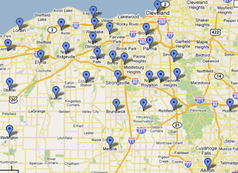 Service Area For Delta Carpet Cleaning In Cleveland Berea Olmsted Service Area For Delta Carpet Cleaning In Cleveland Berea Olmsted
